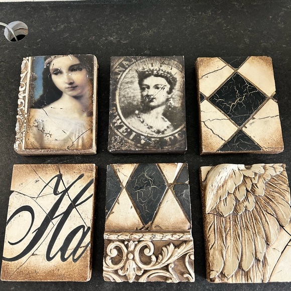 Sid Dickens | Wall Decor | Sid Dickens Tile Set Of 6 | Poshmark